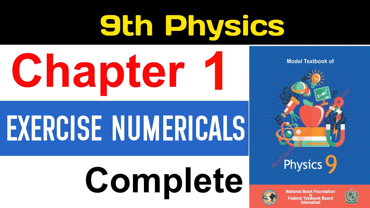 physics Class 9th Chapter 1 Numericals | Class 9 Physics Numericals ...