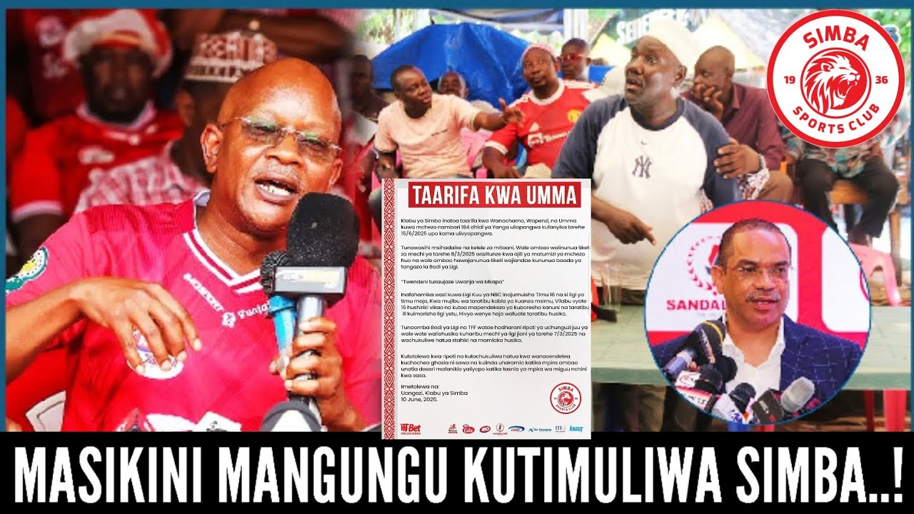 #exclusive MANGUNGU AFUKUZWA SIMBA! AFUNGUKA "A to Z" MADUDU ...