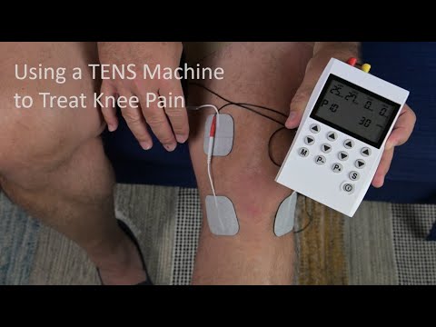 How to Use a TENS Machine to Treat Knee Pain - an effective drug-free ...