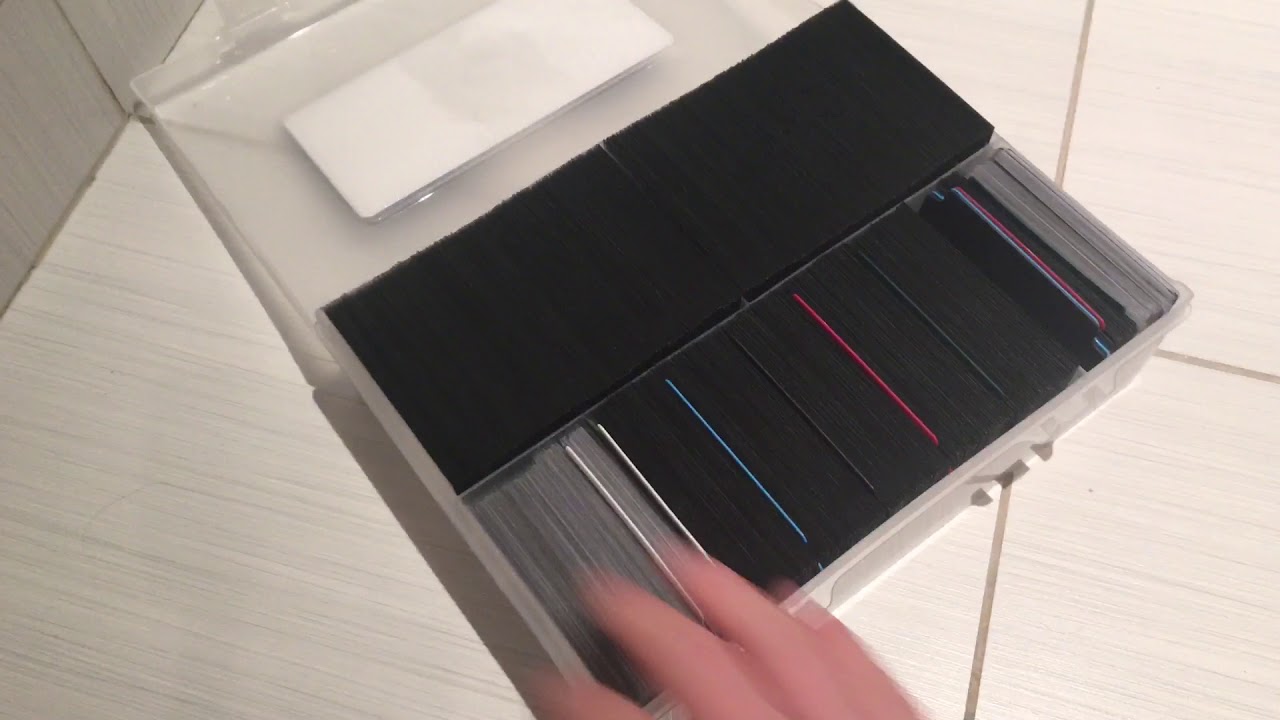 KMC Card barrier box for Cube - YouTube
