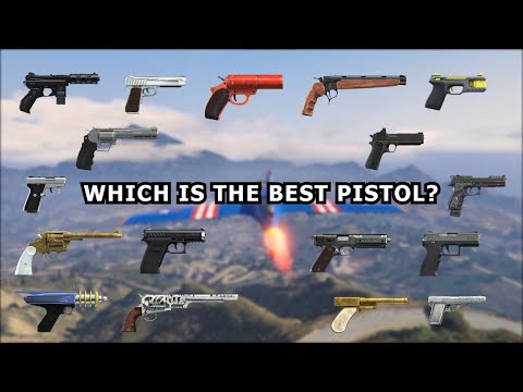 GTA V Online // All Pistols In The Game // (Perico, Flare, Navy, Double Action, Ceramic)