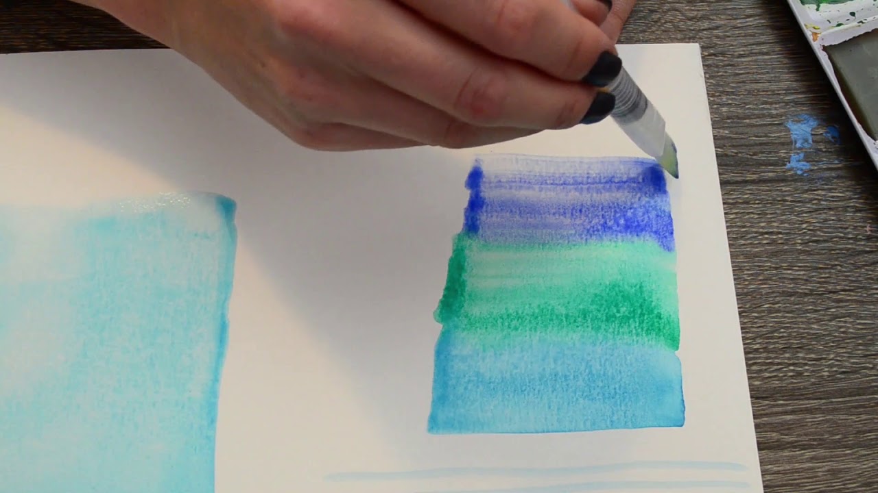 Testing Watercolor Pens - YouTube