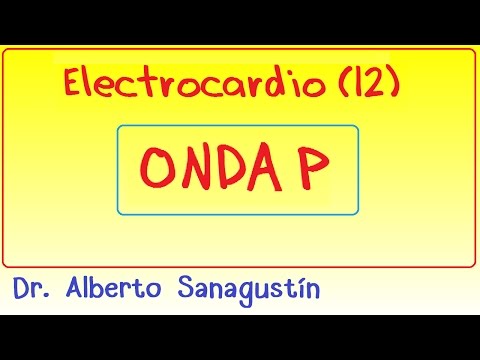 Electrocardiograma (12): onda P  (duración, voltaje y morfología)