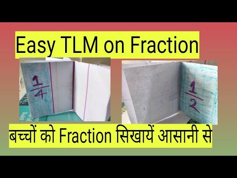 #mathtlm Math TLM for primary classes| Fraction math teacher learning ...