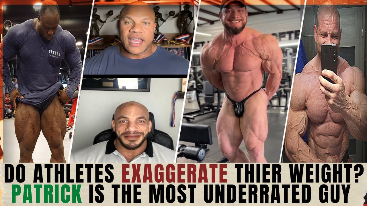 Why Athletes exaggerate their weight near the Olympia ? +Patrick's ...