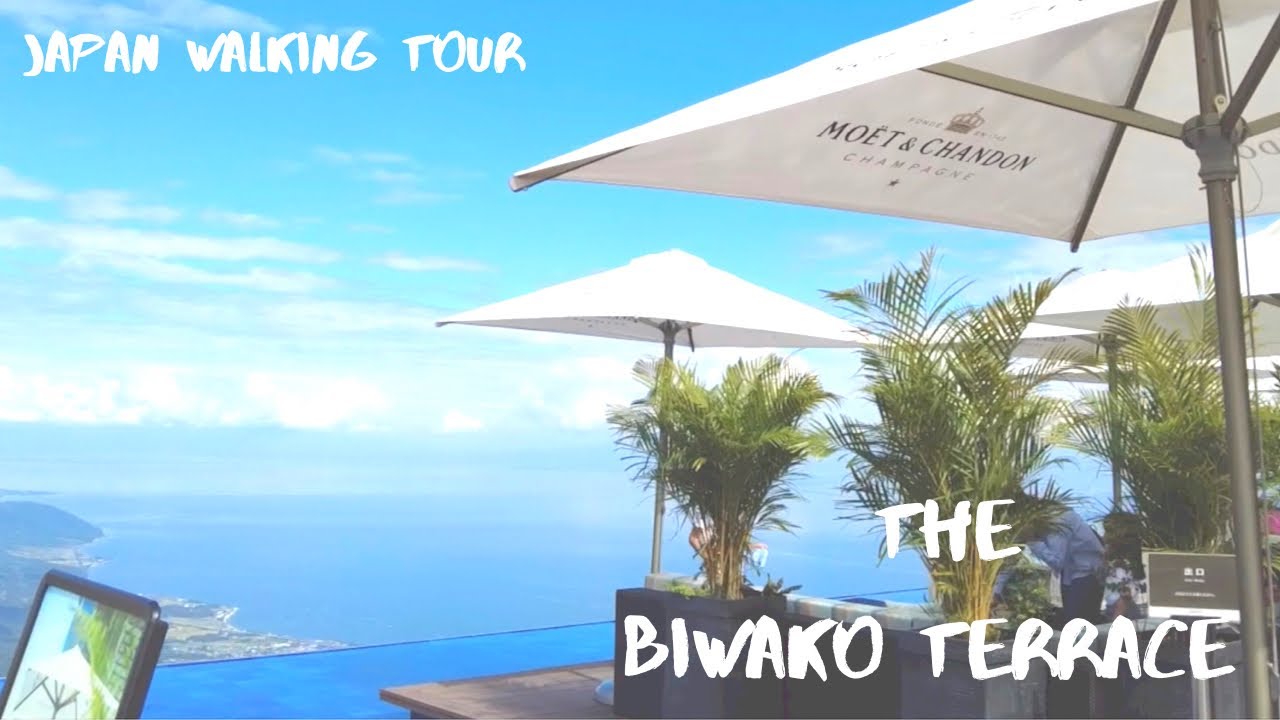 Japan Walk Tour 【The Biwako Terrace】Beautiful Sky! Otsu, Shiga - YouTube