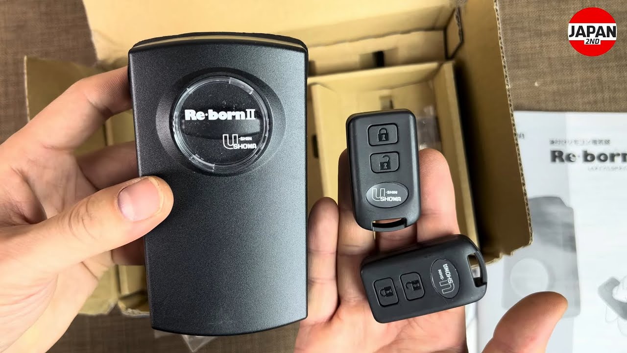 Upgrade remote control door lock U-shin Showa Re・bornII 後付けリモコン電気錠 ユーシン ...
