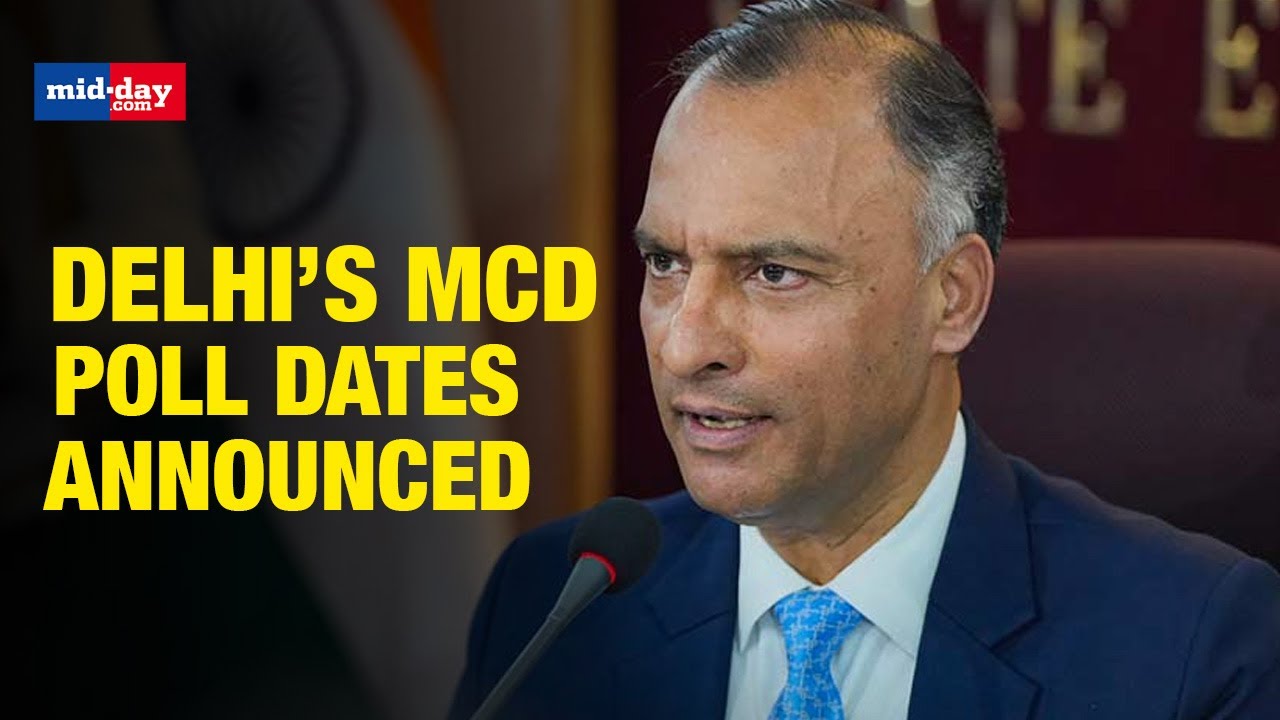 State Election Commission Announces Dates For Delhi’s MCD Polls - YouTube