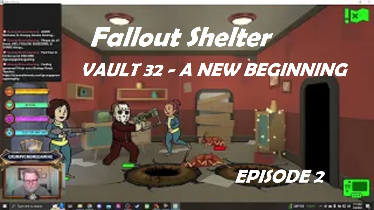 FALLOUT SHELTER - VAULT 32 - A NEW BEGINNING - EPISODE 2 - YouTube