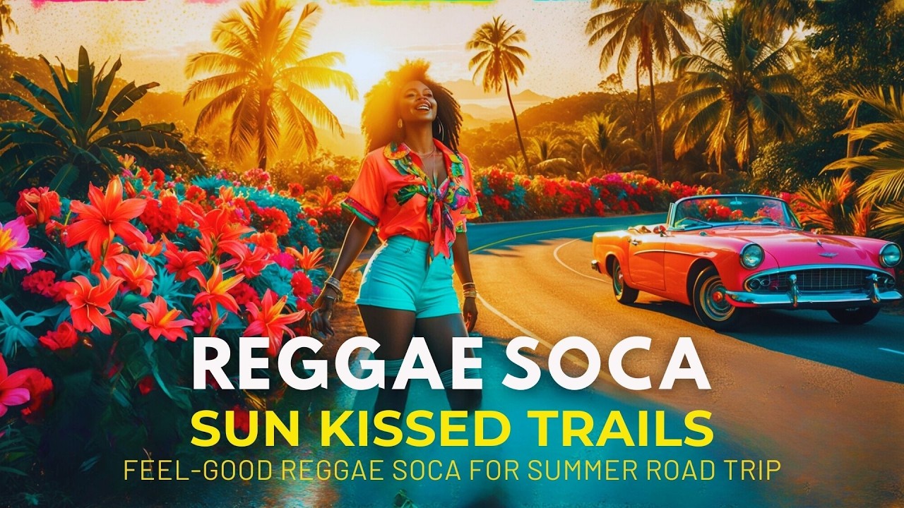 Reggae Soca: Sun Kissed Trails | Feel-Good Summer Road Trip Beats - YouTube
