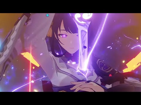 Raiden Shogun 4 star animation Burst.. - YouTube