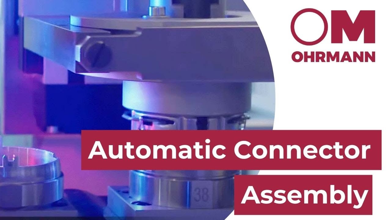 Automatic Connector Assembly Line - YouTube