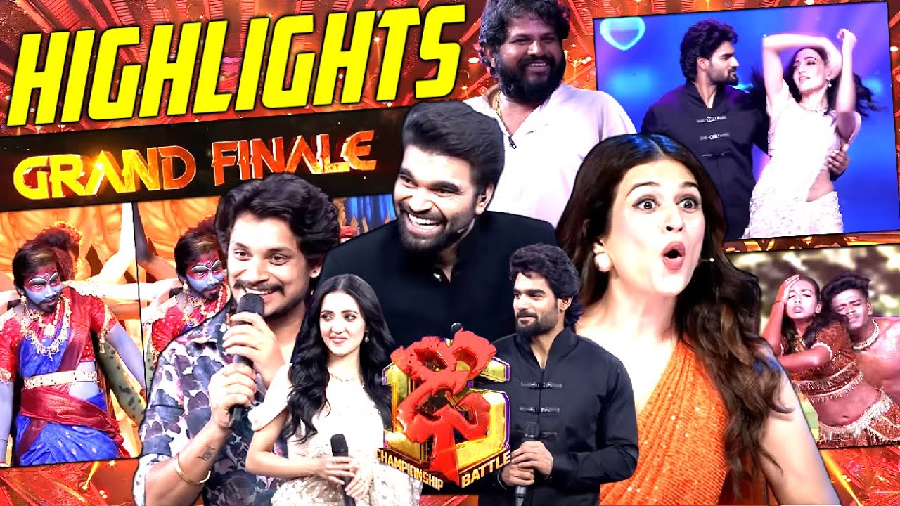 Dhee 15 Grand Finale Level 1 Highlights | Championship Battle | 24th ...