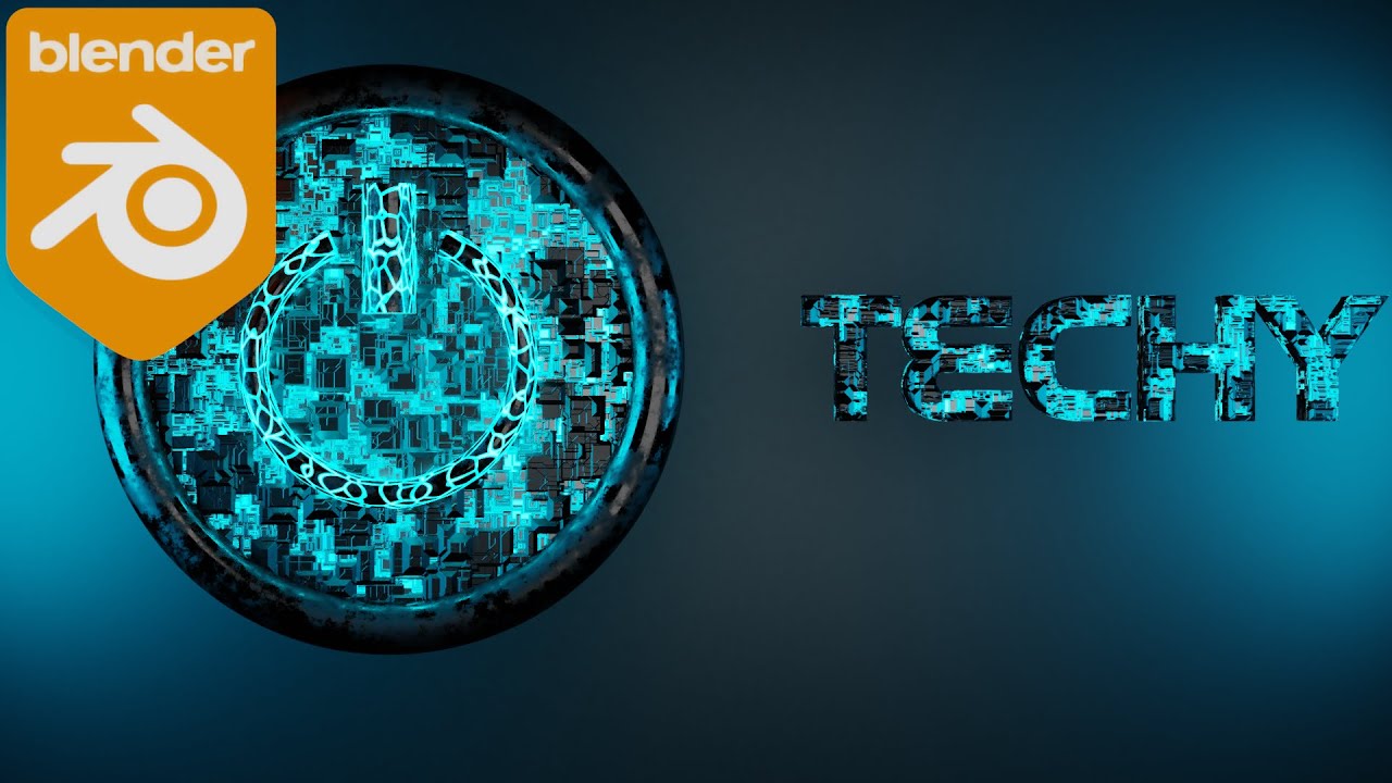 Blender - Greeble Logo Animation Tutorial (Eevee 2.9) - Beginner ...