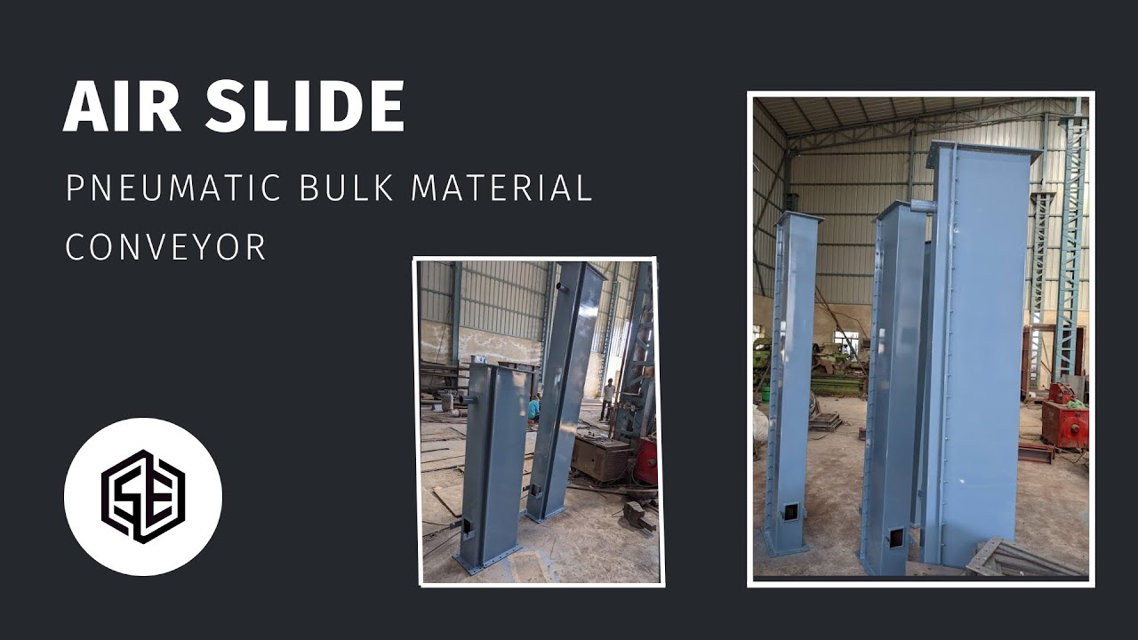 SEPCON's Air Slides for Pneumatic Conveying Mateiral - YouTube