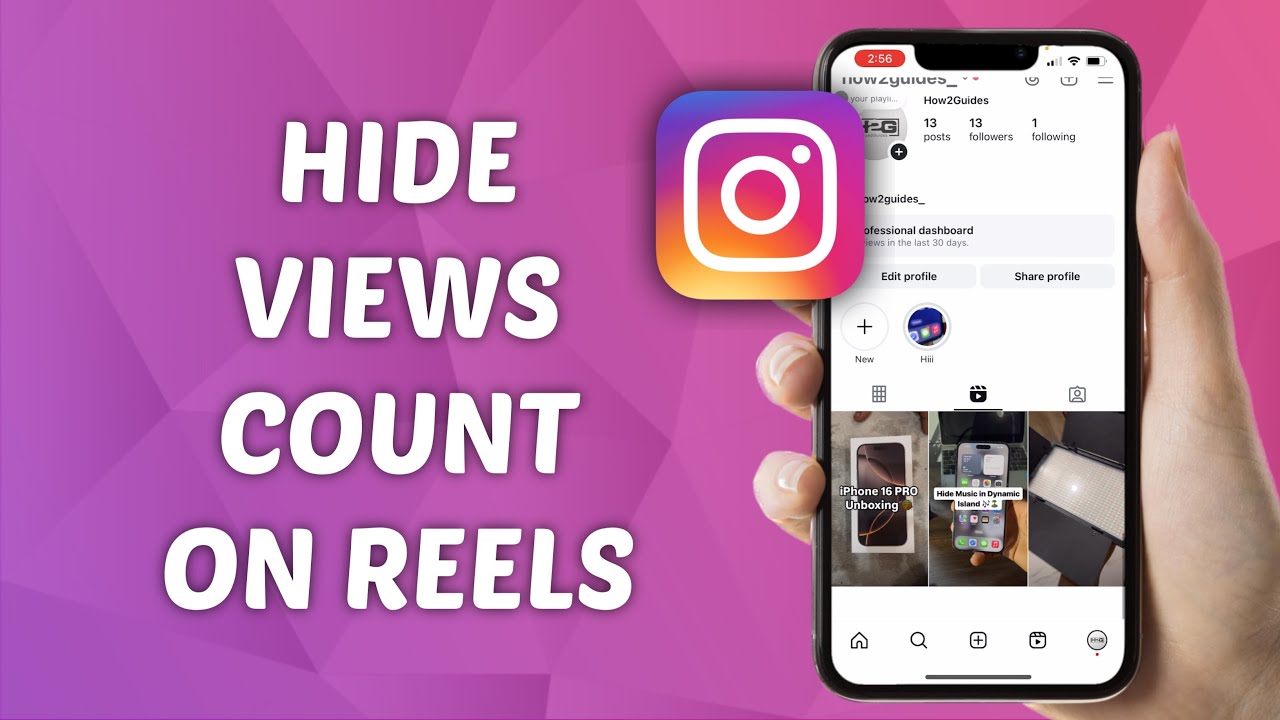 How to Hide Views Count on Instagram Reels - YouTube
