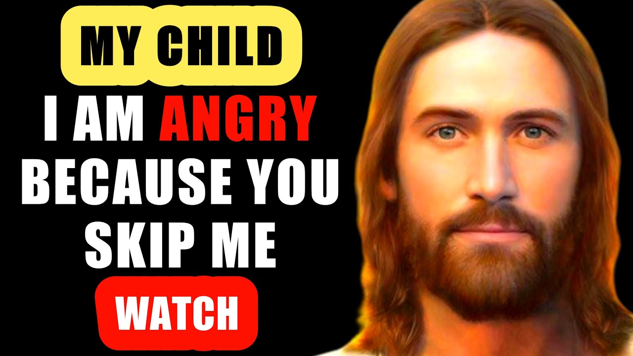 😡God Is ANGRY Because You Are Not Listening😡 | God message Today ...