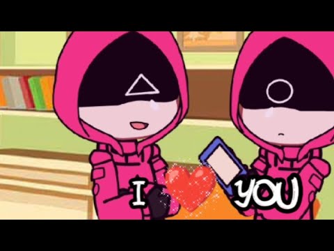 "Triangle confession to circle"👀 || Squid Game || Gacha Club - YouTube