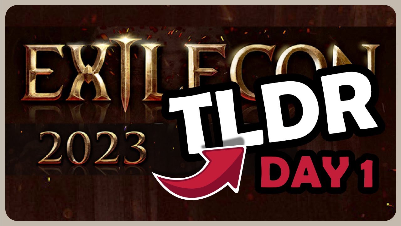 TLDR - All we learned about Path of Exile 2 (ExileCon 2023) PART 1 ...
