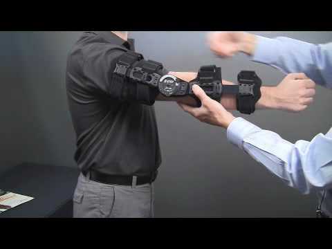 Breg T-Scope Elbow Brace Application - MMAR Medical - YouTube
