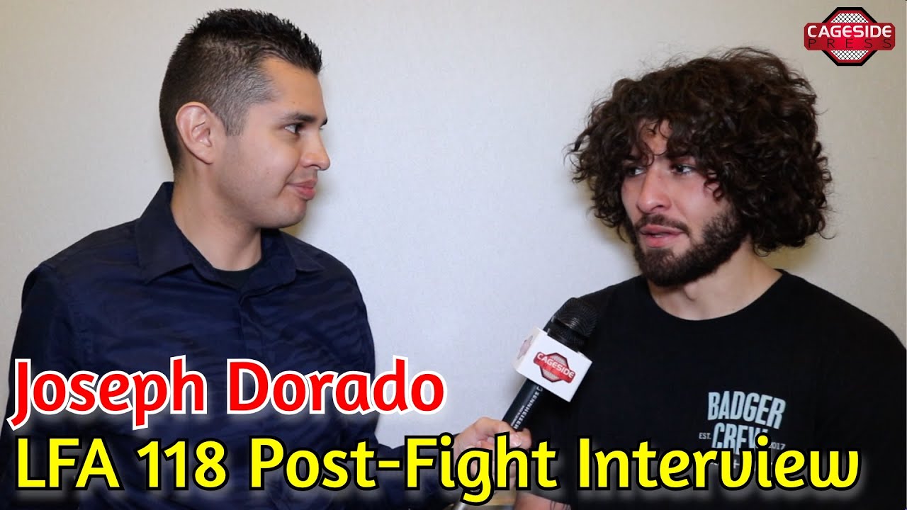 Joseph Dorado Breaks Down Victory at LFA 118 - YouTube
