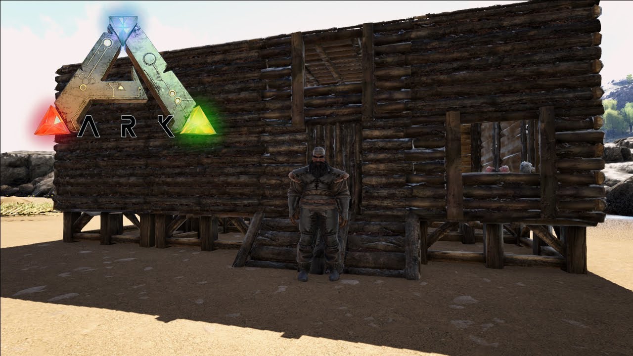 Ark: Survival Evolved - Upgrading The Starter Base #2!! (ARK RAGNAROK ...