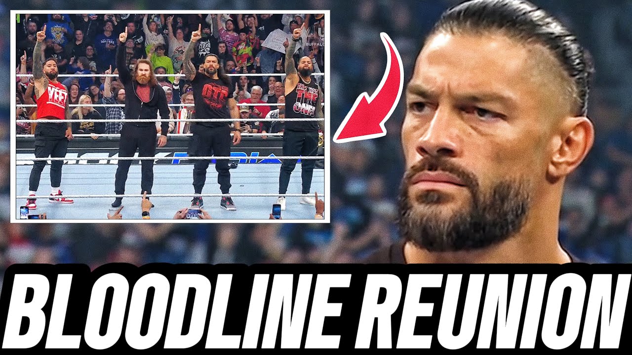 Bloodline Vs Bloodline WAR GAMES Match Made OFFICIAL | WWE Smackdown ...