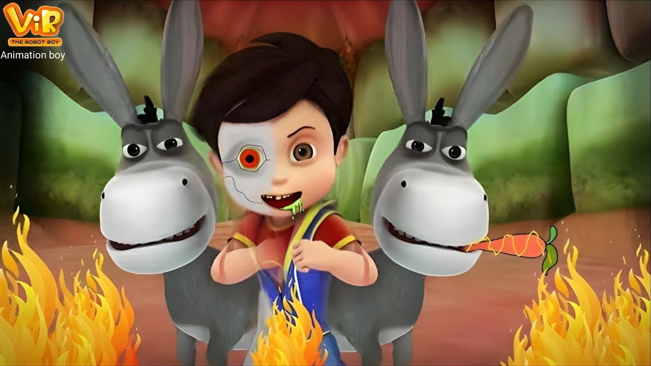 Vir the robot boy cartoon 😱| Vir | vir therobot boy | veer | Robo boy ...