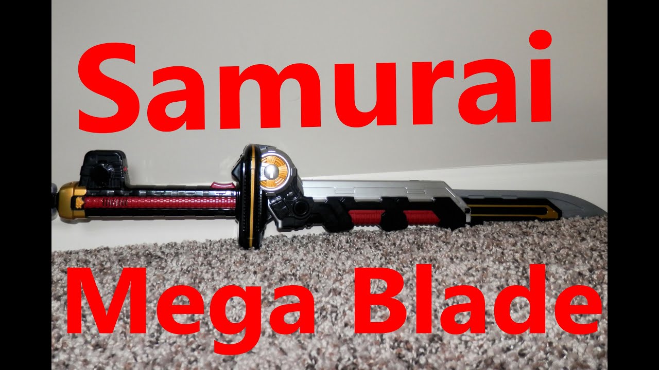 Power Rangers Samurai Mega Blade Re - release 2015 - YouTube