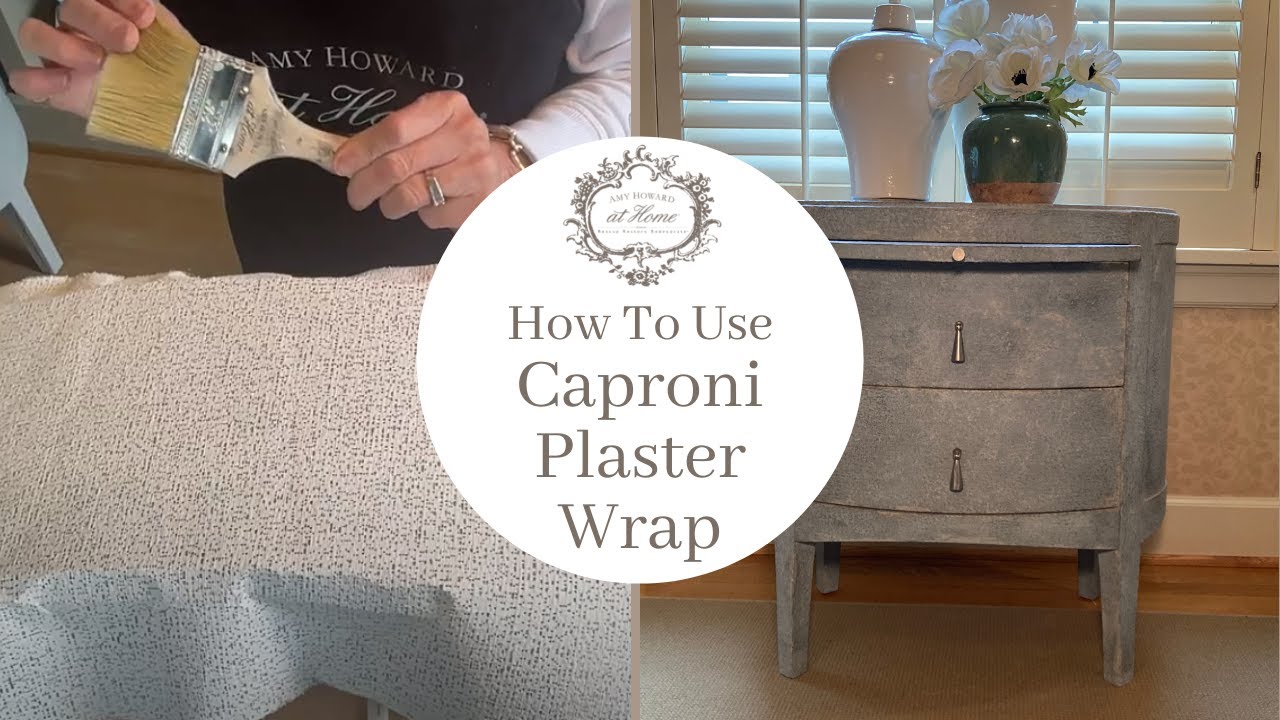 How To Use Plaster Wrap (gorgeous texture!) - YouTube