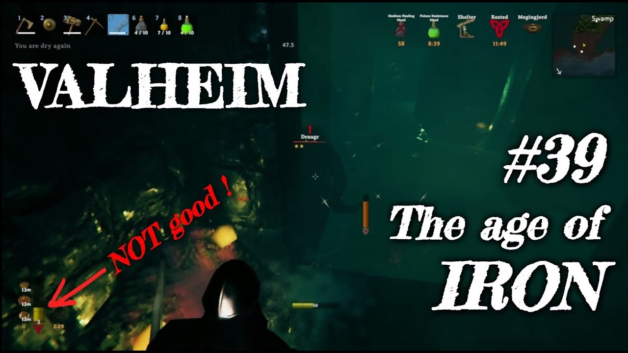 Valheim, #39, The age of iron, relaxing gameplay - YouTube