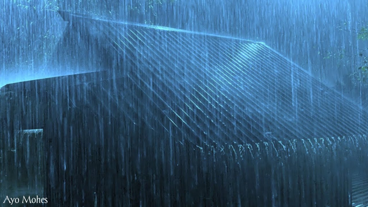 Soft Rain with Gentle Thunder | Perfect for Sleep and Deep Relaxation ...