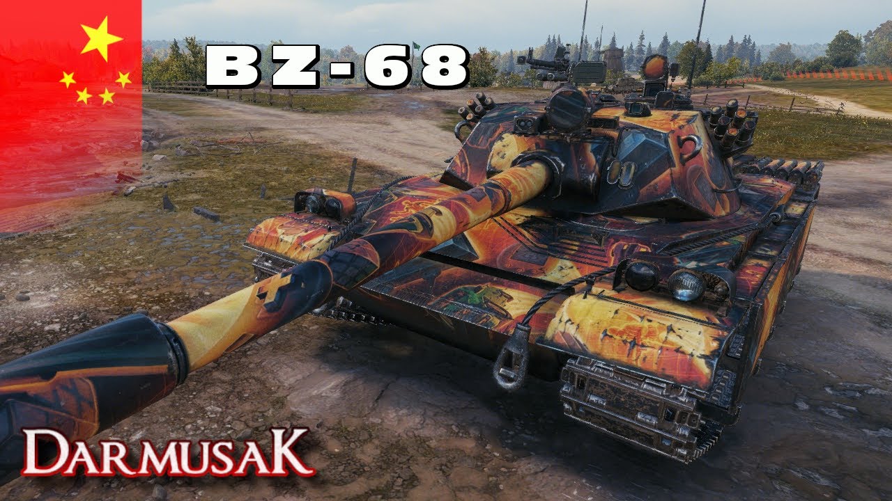 World of Tanks - BZ-68 i podsumowanie innych czołgów - YouTube