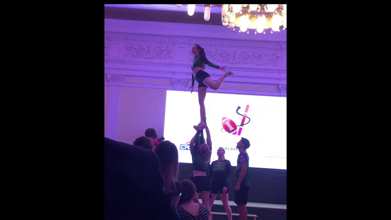 Flying Cheerleaders - FAMOUS AGENCY - YouTube