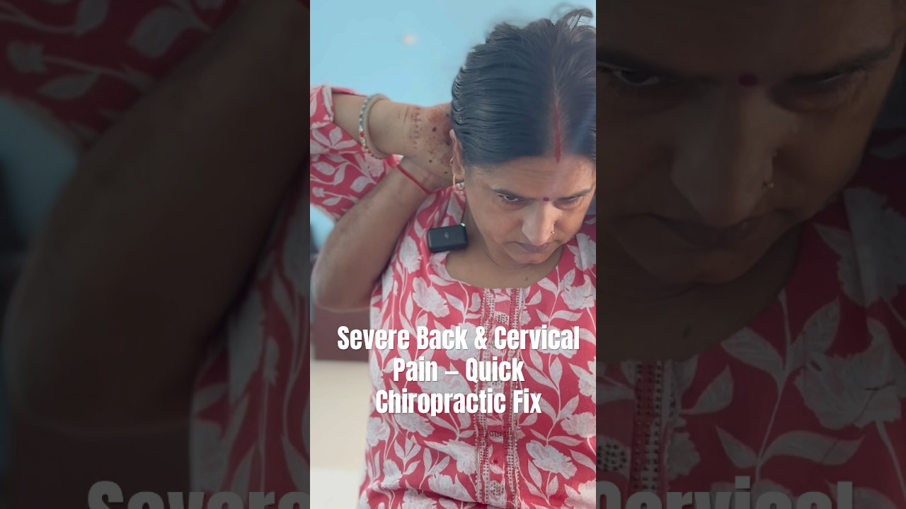 Severe Back & Neck Pain Relief #youngspineclinic - YouTube