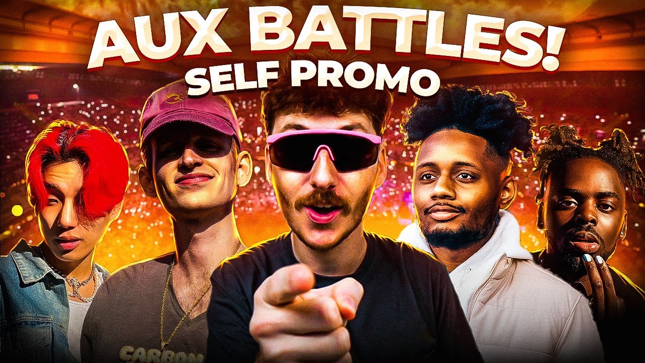 Aux Battle Self Promo Edition | Contestants Play Music They Made - YouTube