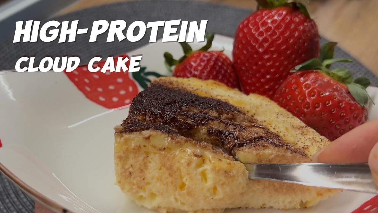 Irresistible High-Protein Cloud Cake Recipe - YouTube