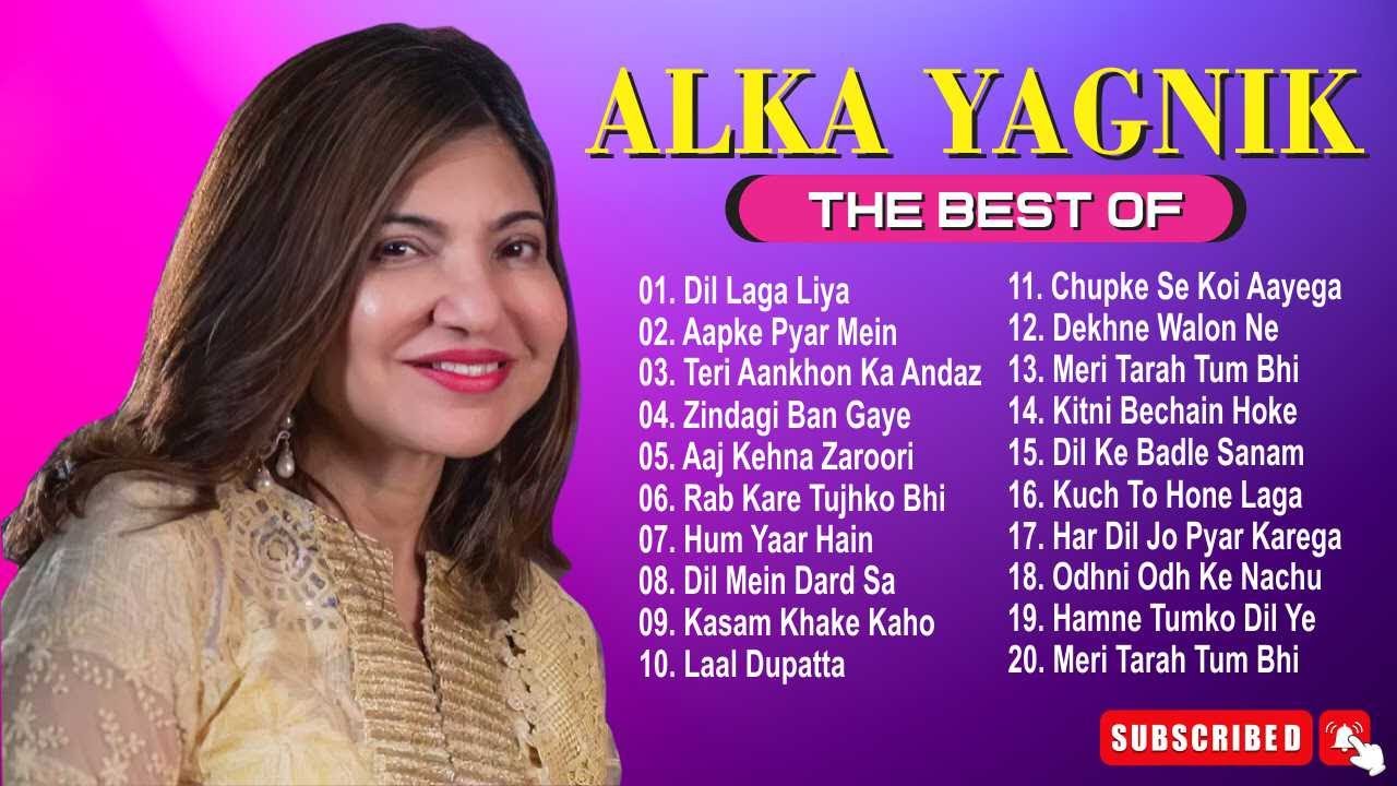 ALKA YAGNIK Hit Songs | Best Of Alka Yagnik | Latest Bollywood Hindi ...