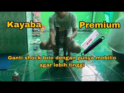 Ganti Shock Belakang Brio dengan Punya Mobilio Pakai Merk Kayaba ...