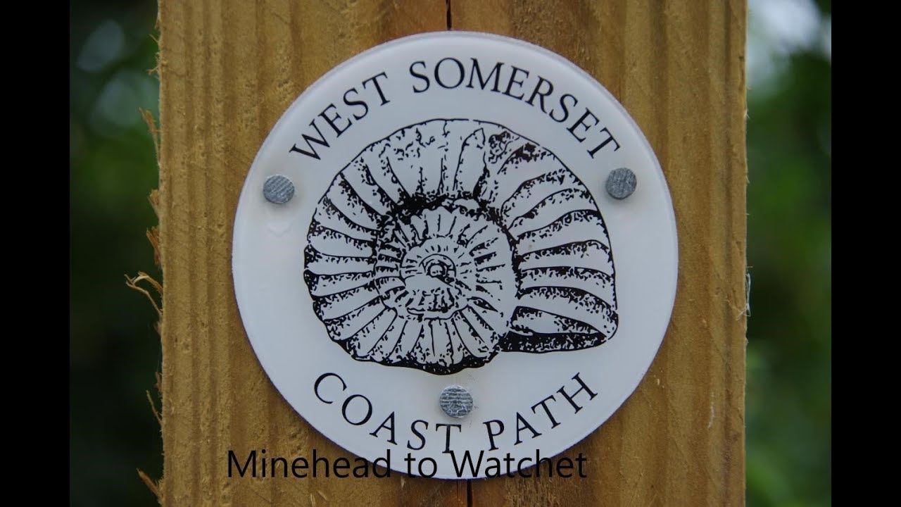 Walking the British Coast Path : Minehead to Watchet - YouTube