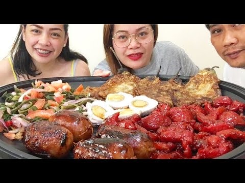 PINOY BREAKFAST MUKBANG | TOCINO LONGGANISA TORTANG TALONG - YouTube