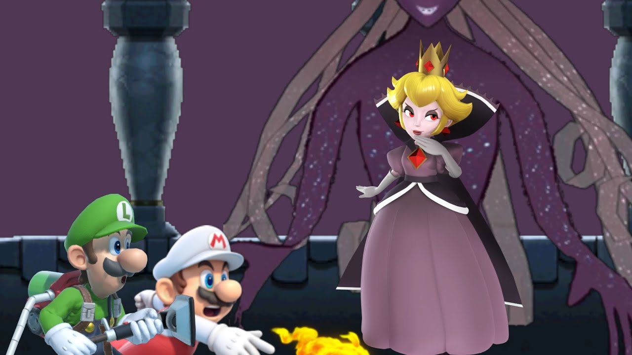 Super Mario Bros: The Curse of the Shadow Queen (Art Edit) - YouTube