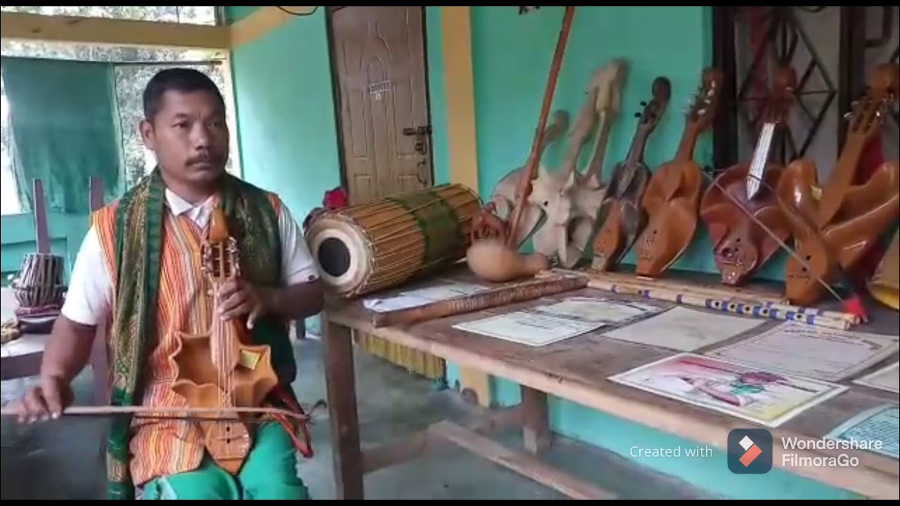 Serja, Folk musical instrument of Boro tribe played by Tepuram Boro ...