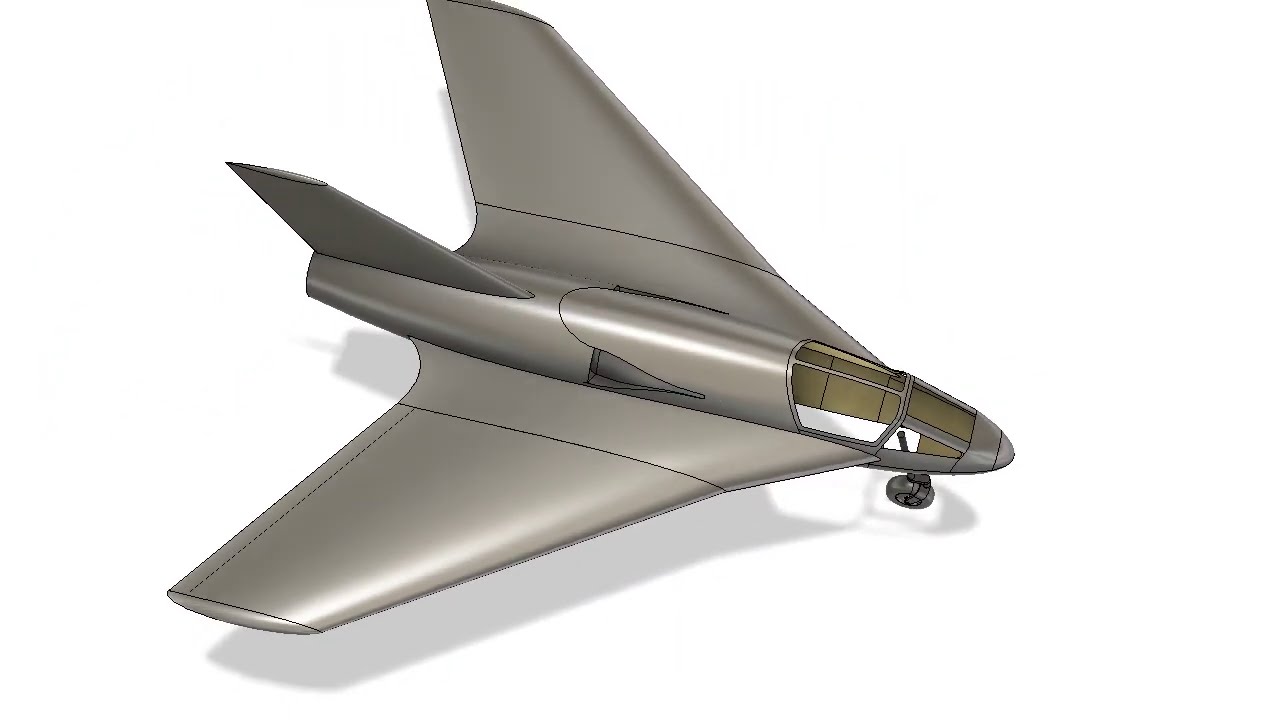 Green Wings Messerschmitt P 1112 - YouTube