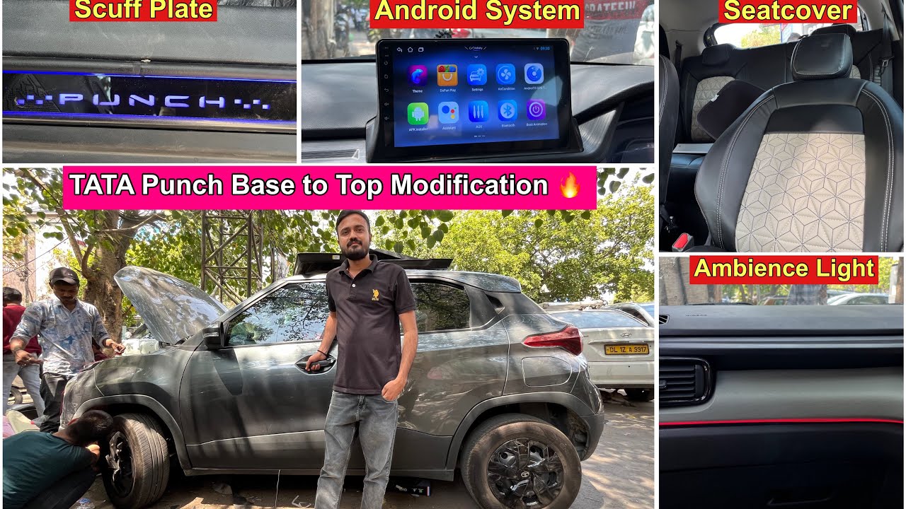 2024 Tata Punch Pure Modification | Punch Modified 2024 | Pure Tata ...