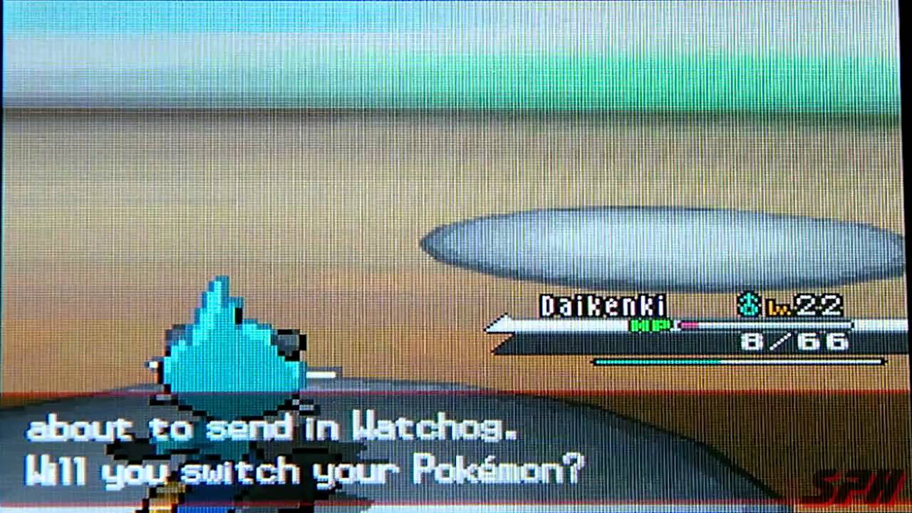 Pokemon Black and White Gym Battles - Basic Badge: Lenora - YouTube