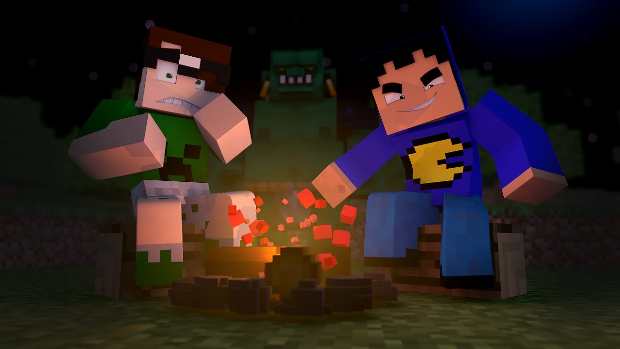 Minecraft: HISTÓRIAS DE TERROR! (Build Battle) - YouTube