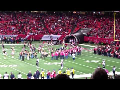 Atlanta Falcons pregame entry - YouTube
