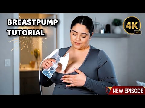 (4k) Breastfeeding & Breastpump tutorial : How consistent milk expression support routine & time