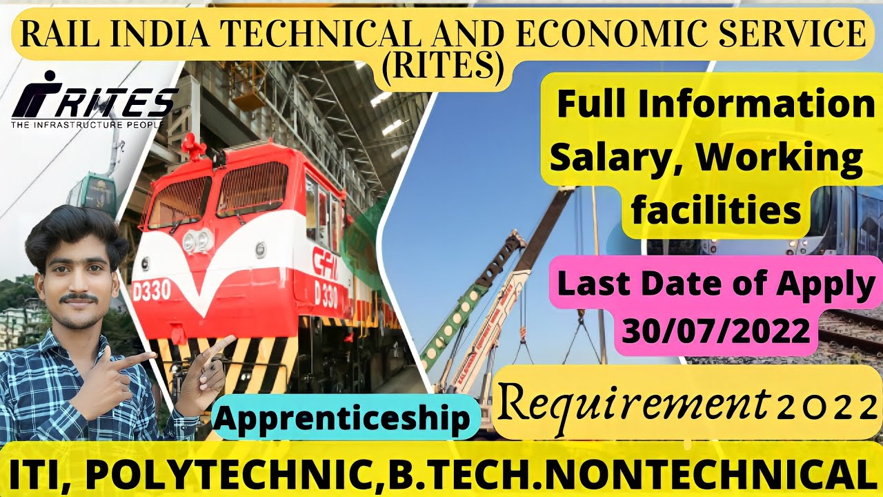 RITES Ltd. company vacancy salary full details apply now 2022 rites ...